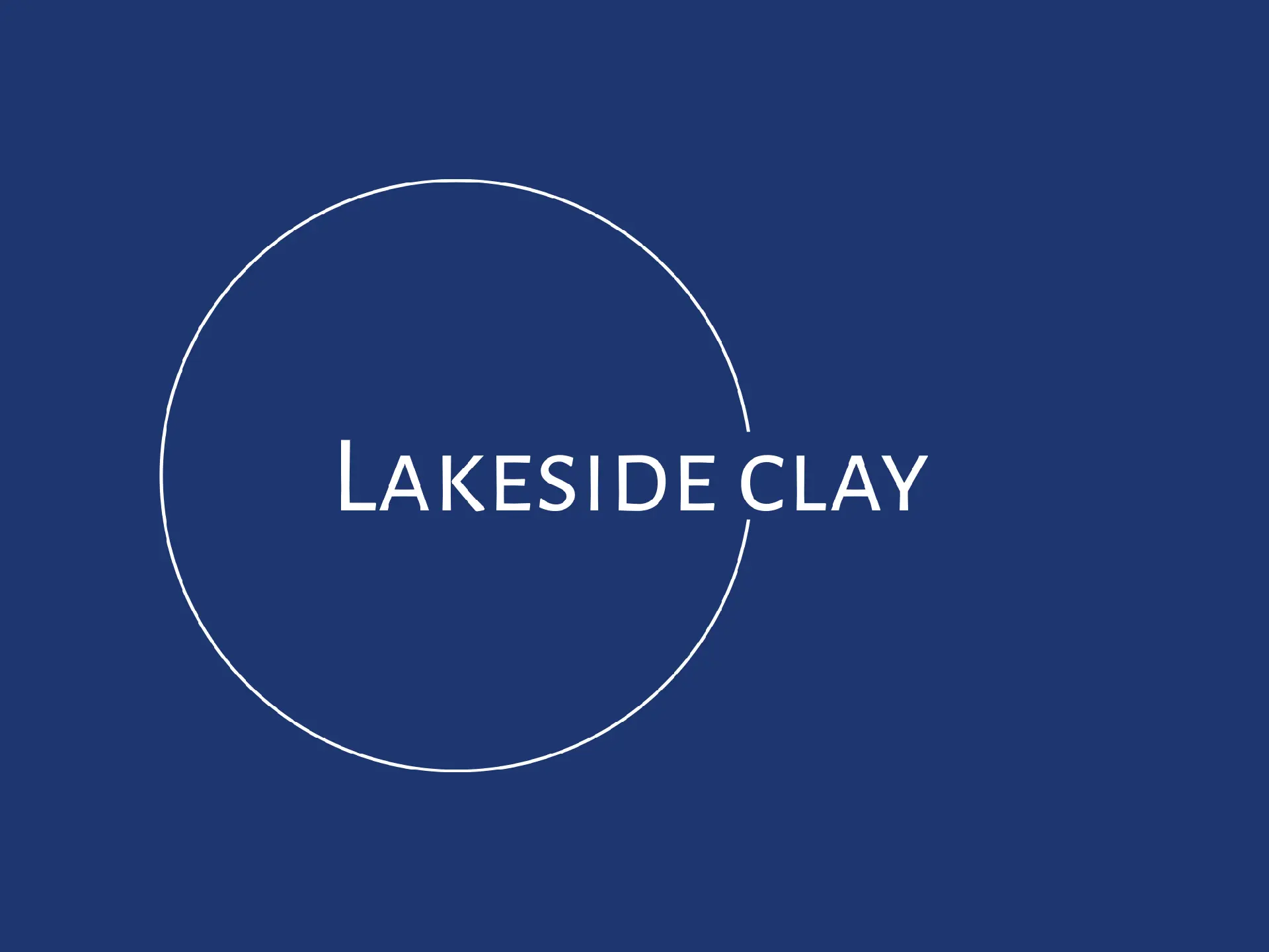 Login | Lakeside Clay